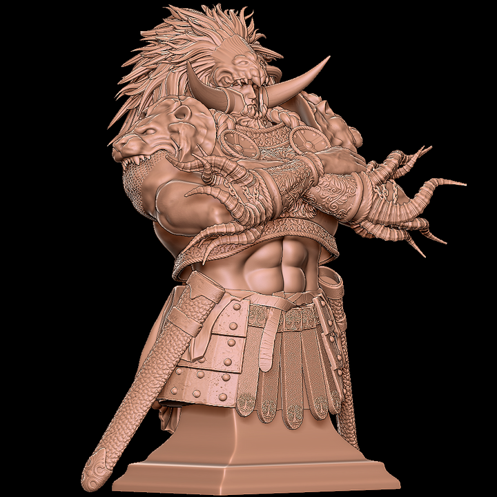 3D Printable RADAHN PREMIUM BUST - PROMISED CONSORT - ELDEN RING by ...