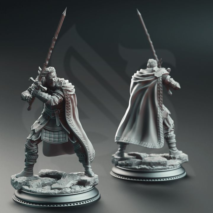 3D Printable Grizzled Veteran Commander - Field Marshal Kurt Williams ...
