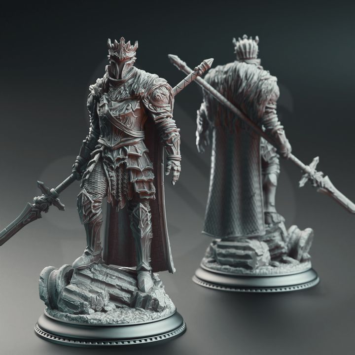 3D Printable Giant Slayer Knight - Orsinius the Faithless by DM Stash