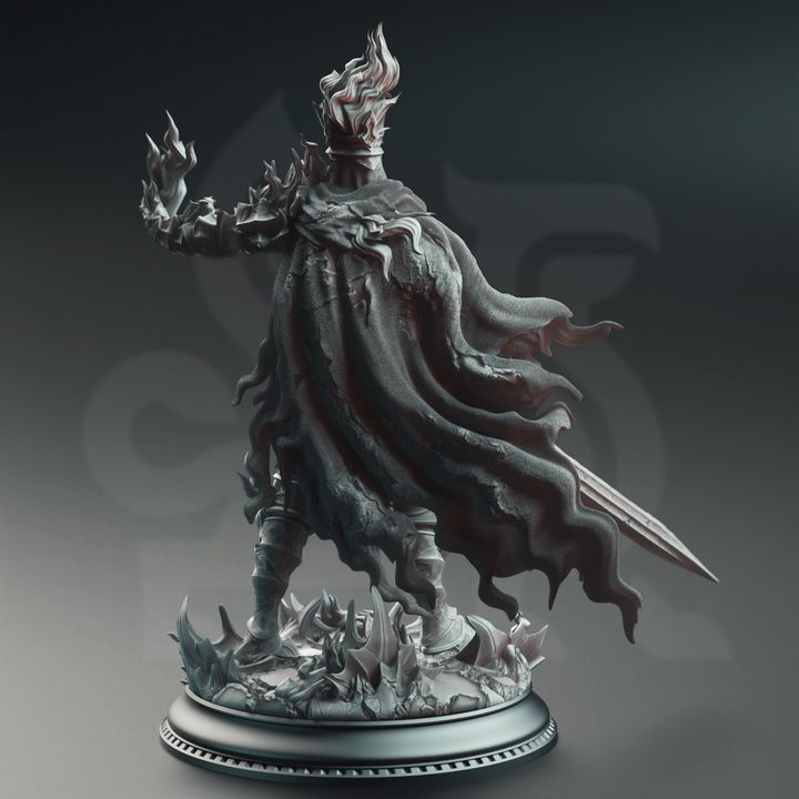 3D Printable The Burning Knight - Ser Elias the Heartless by DM Stash