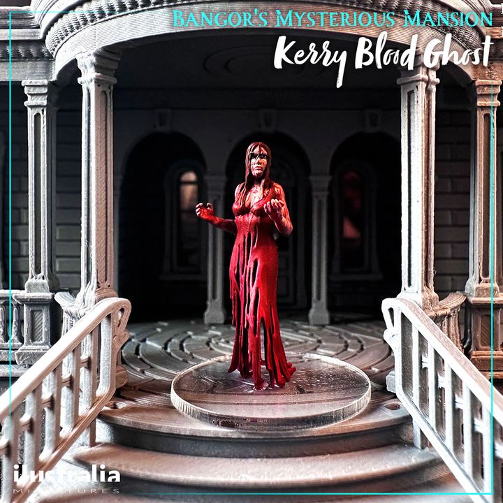 3D Printable Kerry’s Blood Ghost by ilustralia miniatures