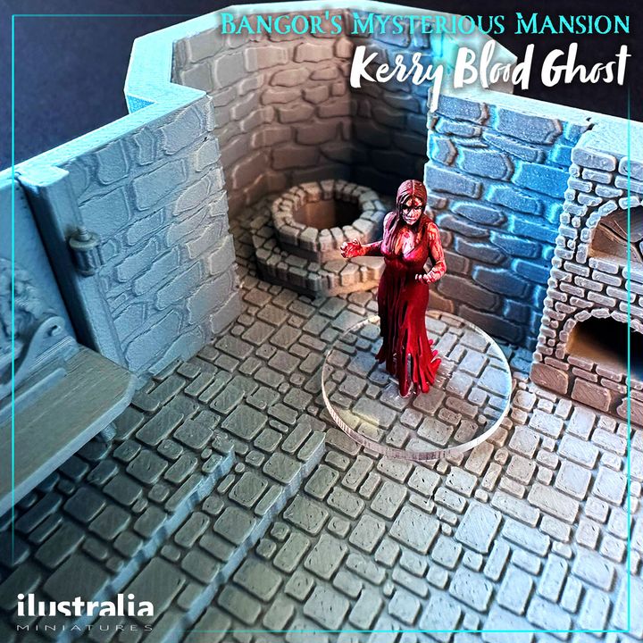 3D Printable Kerry’s Blood Ghost by ilustralia miniatures