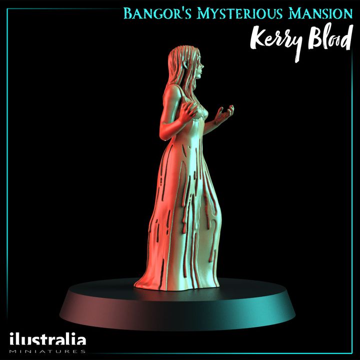 3D Printable Kerry Blood by ilustralia miniatures
