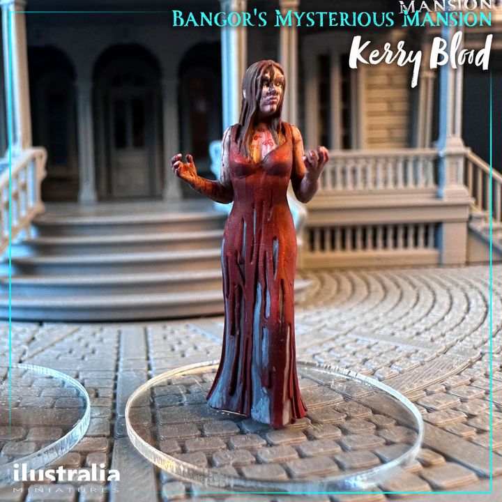 3D Printable Kerry Blood by ilustralia miniatures
