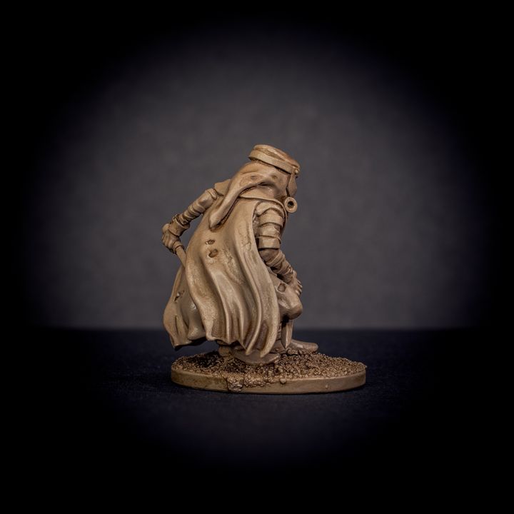 3D Printable 1490 Doom Assassin by Knucklebones Miniatures