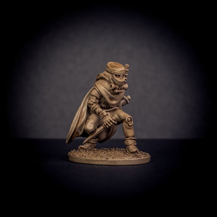 3D Printable 1490 Doom Assassin by Knucklebones Miniatures