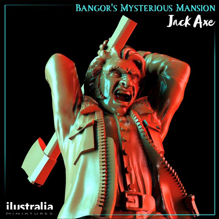 3D Printable Jack Axe by ilustralia miniatures