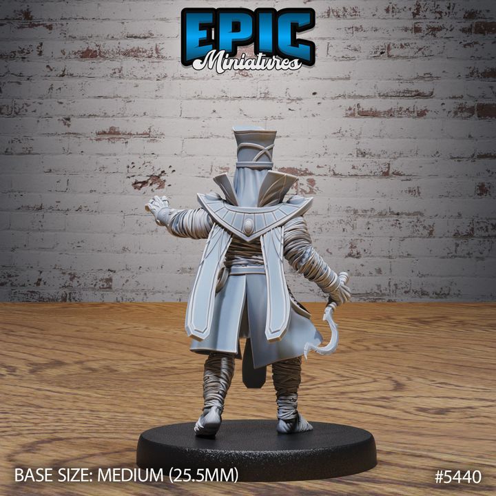 3D Printable Mummy Lord / Egyptian Warrior / Ancient Fighter / Pyramid ...