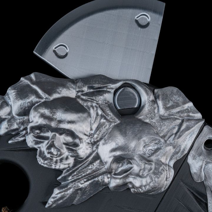 3D Printable Bonebreaker Gunstock Club by Stlflix