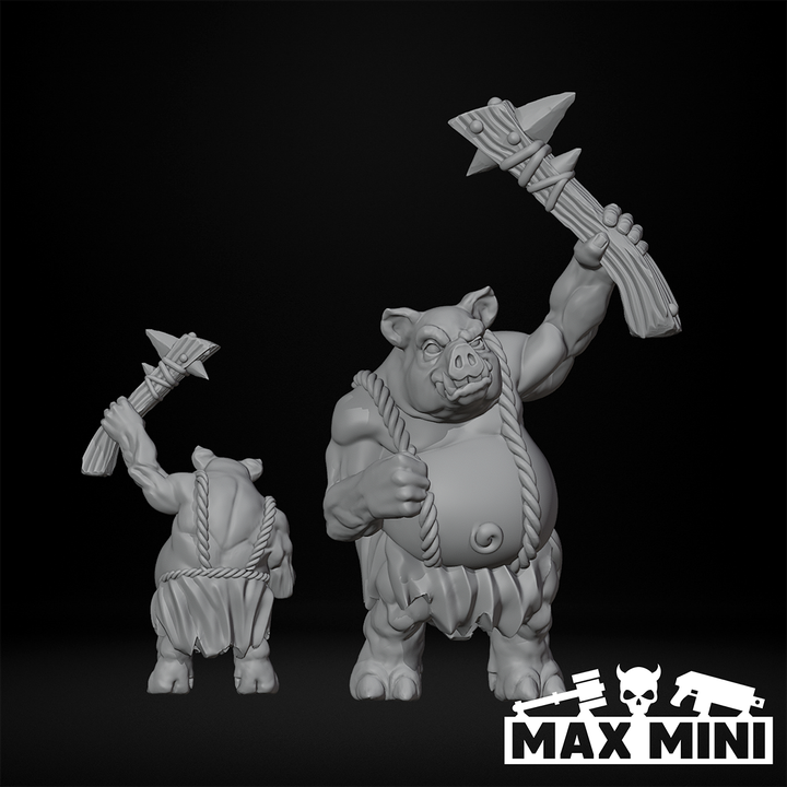 3D Printable Bor Warriors by Max Mini