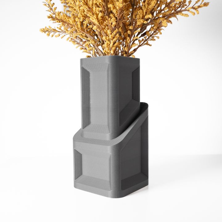 3D Printable Cano Flower Vase by MODERN MACHINE by MODERN MACHINE