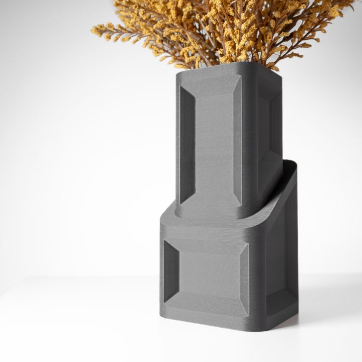 3D Printable Cano Flower Vase by MODERN MACHINE by MODERN MACHINE