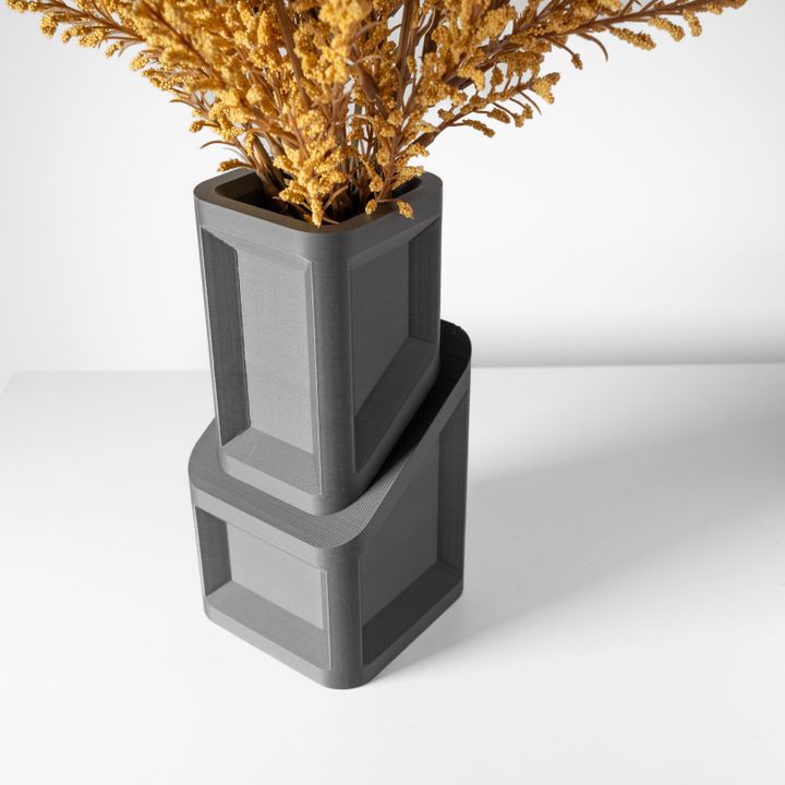 3D Printable Cano Flower Vase by MODERN MACHINE by MODERN MACHINE