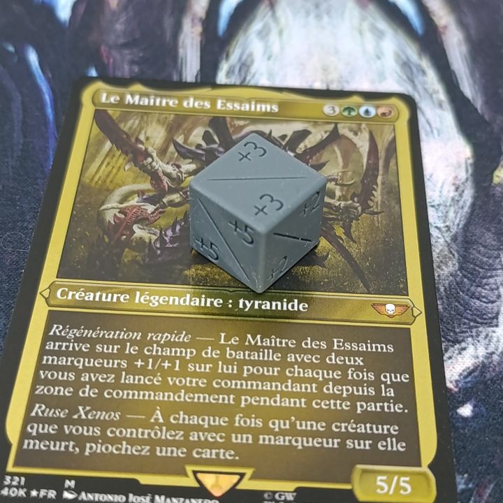 3D Printable Clear Counter Die by From The Dice