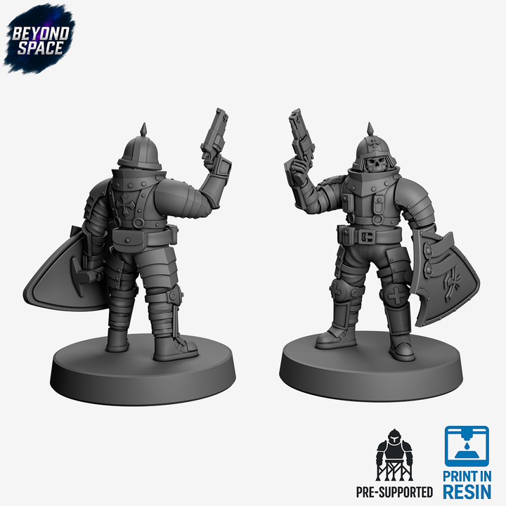 3D Printable Exalted Warden - Enforcer Loadout by Beyond Space