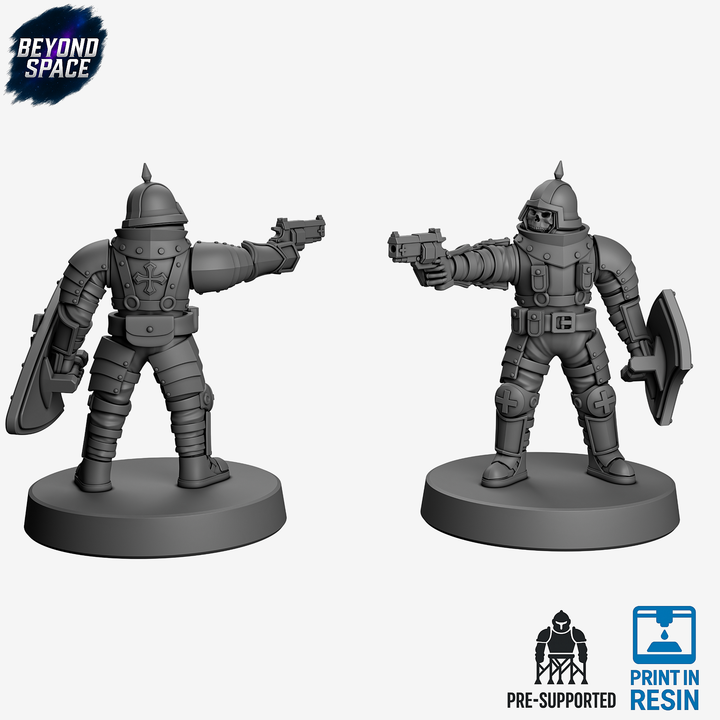 3D Printable Exalted Warden - Enforcer Loadout by Beyond Space