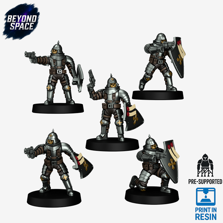 3D Printable Exalted Warden - Enforcer Loadout by Beyond Space