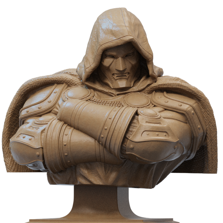 3D Printable The Face of Power and Vengeance 3D Print by CA3D Studios