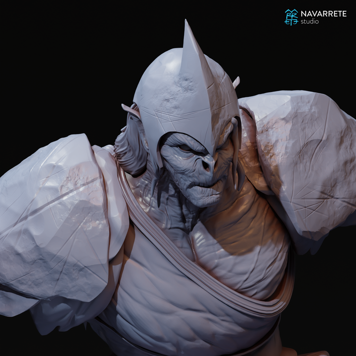 3D Printable Vrosh, Snow Orc by Navarrete Studio