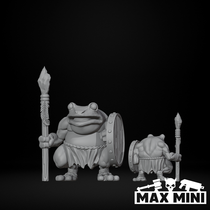 3D Printable Frog Spears by Max Mini