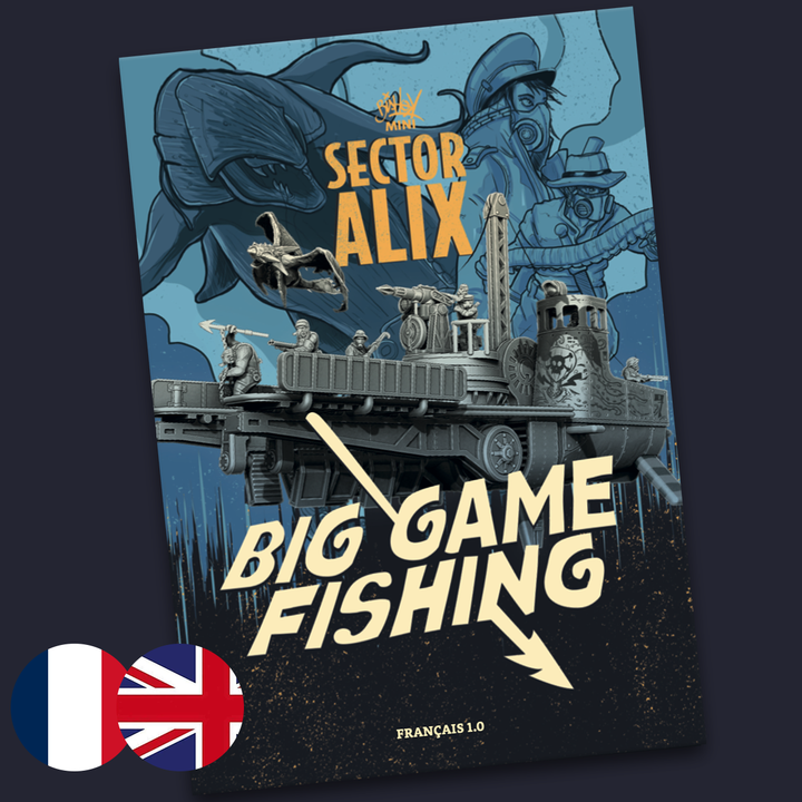 3D Printable SECTOR ALIX - BIG GAME FISHING RULEBOOK by Bishok