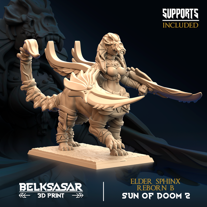 3D Printable Sun of Doom 2 - Crusader by Belksasar