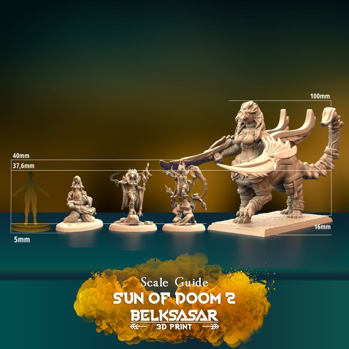 3D Printable Sun of Doom 2 - Arcanist by Belksasar