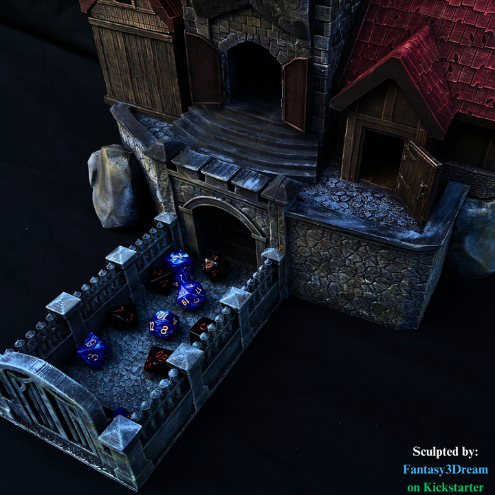 3D Printable One for All - Modular 3D Printable Dice Tower Terrain ...