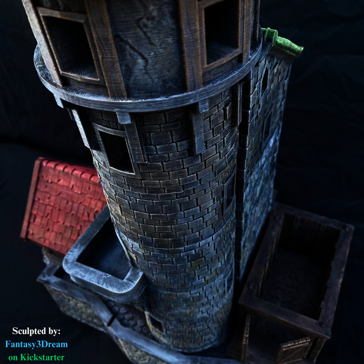 3D Printable One for All - Modular 3D Printable Dice Tower Terrain ...