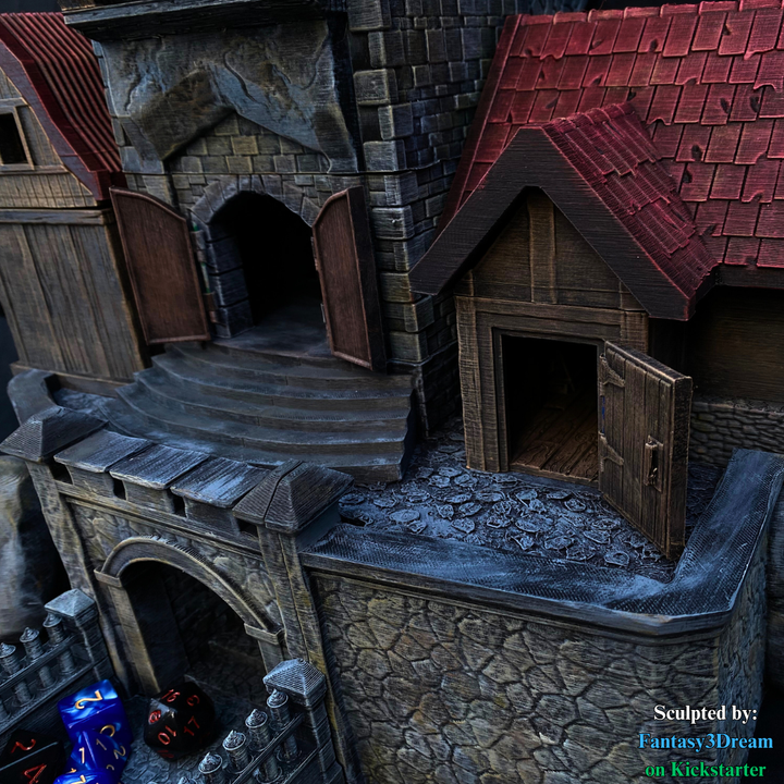 3D Printable One for All - Modular 3D Printable Dice Tower Terrain ...