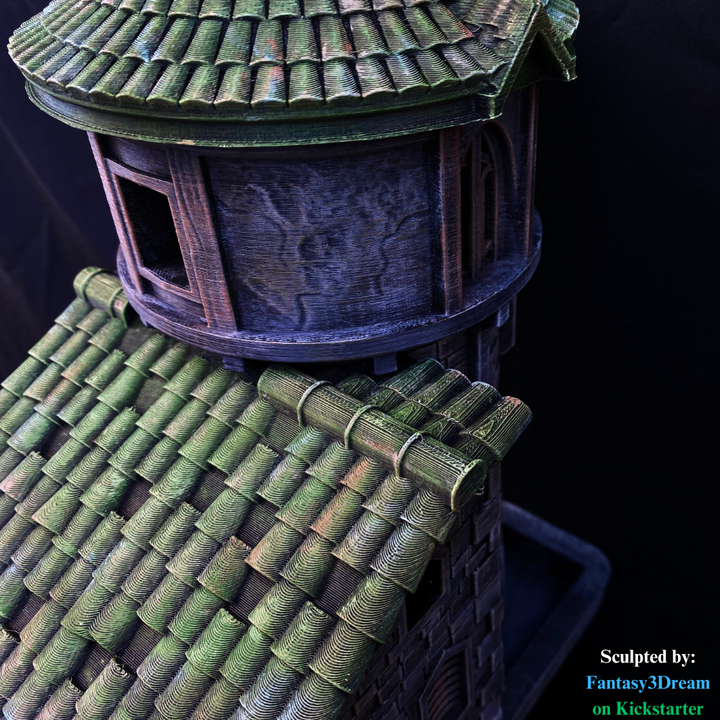 3D Printable One for All - Modular 3D Printable Dice Tower Terrain ...