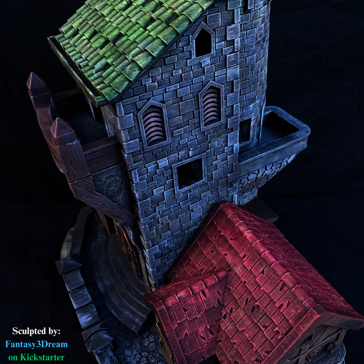 3D Printable One for All - Modular 3D Printable Dice Tower Terrain ...