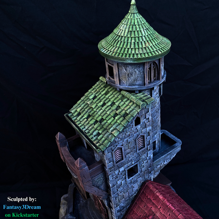 3D Printable One for All - Modular 3D Printable Dice Tower Terrain ...