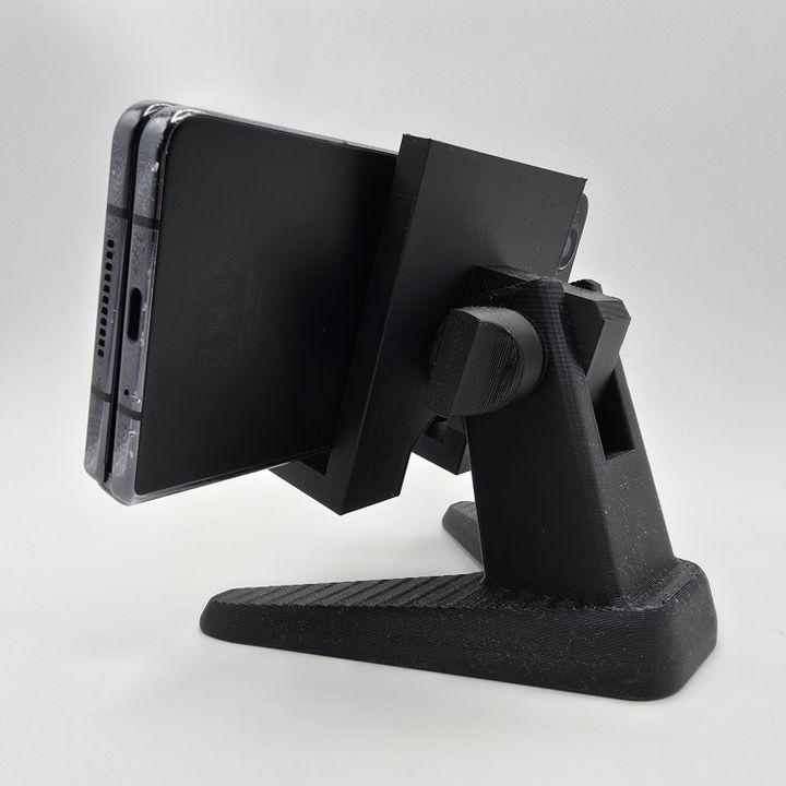 3D Printable Simple Phone 'Monitor' Stand by Fillifuu