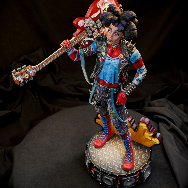 3D Printable Rebellion in the Web 3D Print by CA3D Studios