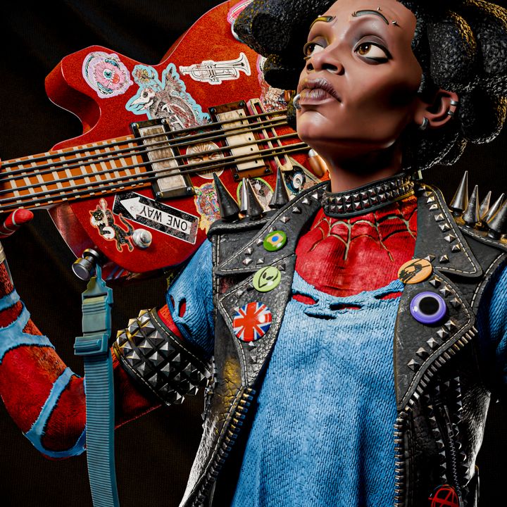 3D Printable Rebellion in the Web 3D Print by CA3D Studios