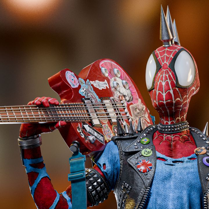 3D Printable Rebellion in the Web 3D Print by CA3D Studios