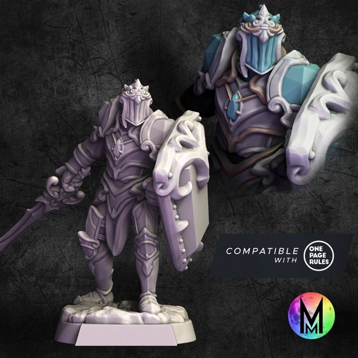 3D Printable $5.87 Knight - Mirror Knight 3 ( Knight with sword and ...