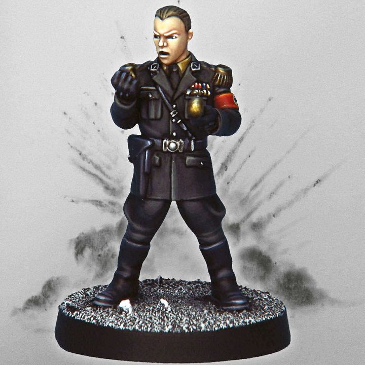 3D Printable Despotic Dictator by Karl Perrotton
