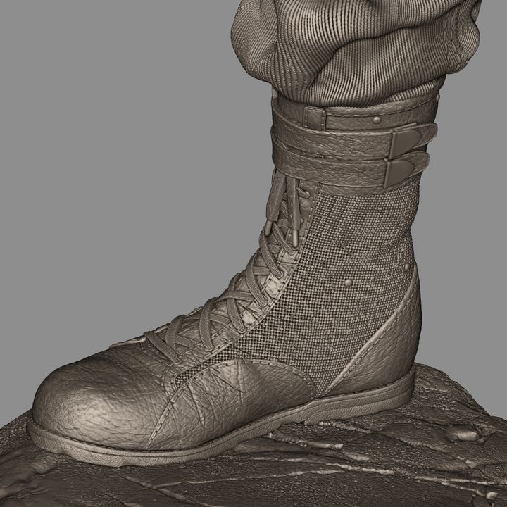 3D Printable Unstoppable Force 3D Print by CA3D Studios