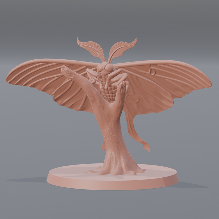 3D Printable Luna Moth by Diamond Force