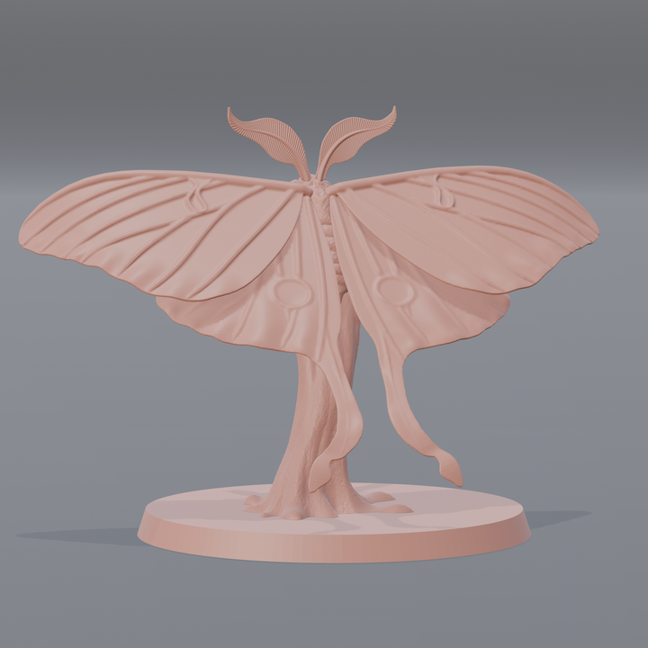 3D Printable Luna Moth by Diamond Force