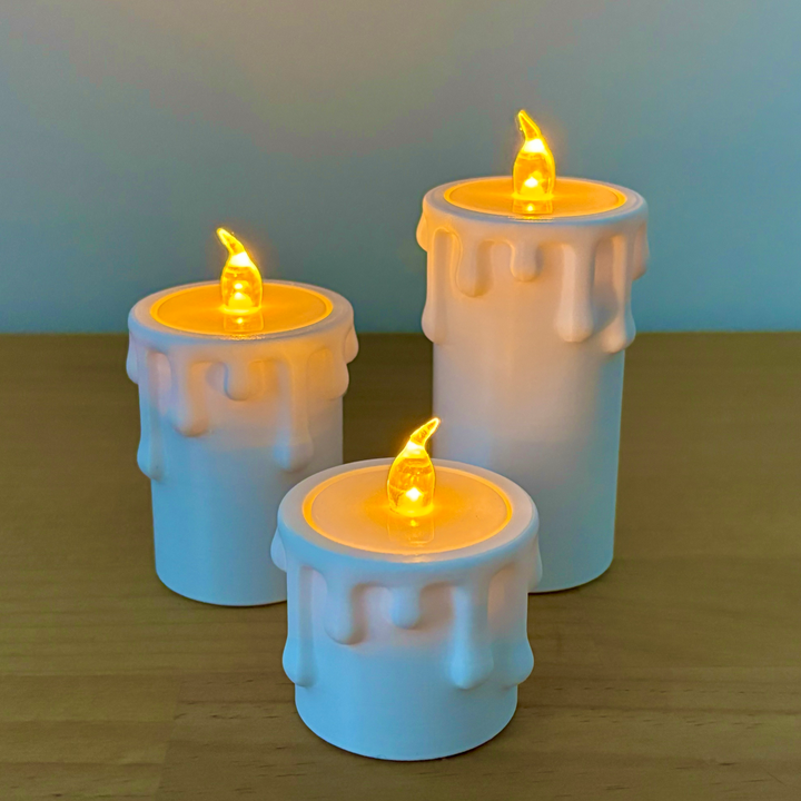 3D Printable Tea Light Candles by MysticMesh3D
