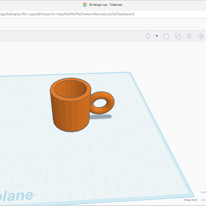 3D Printable cup by Hackhunt