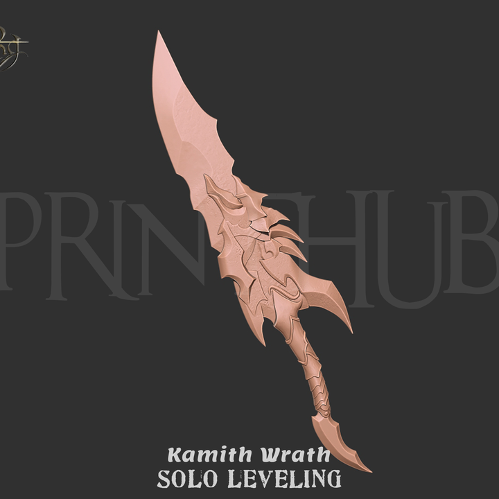 3D Printable Kamith Wrath Daggers for cosplay prop by Printhub