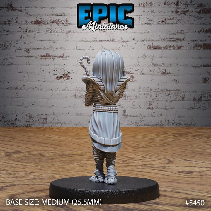 3D Printable Mummy Army Pharaoh / Egyptian Warrior / Ancient Fighter ...