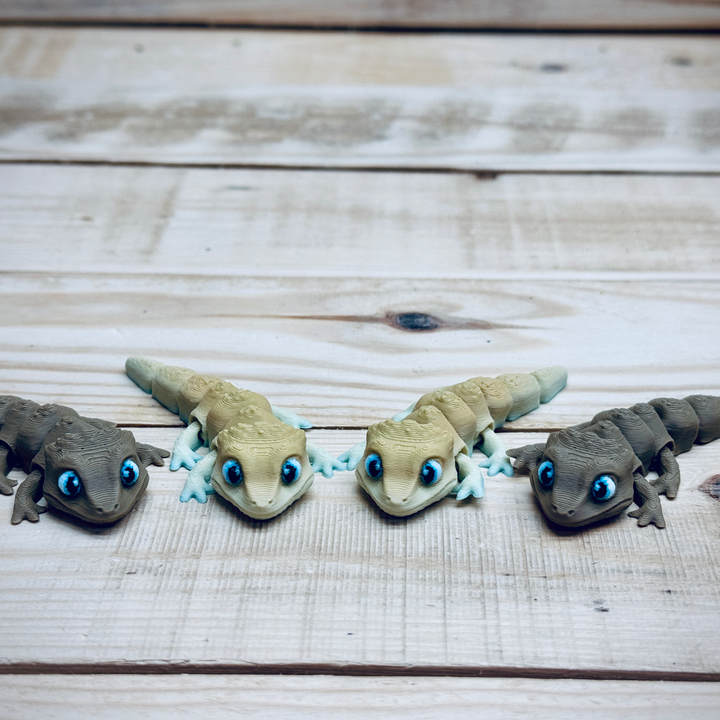 3D Printable Mini Bearded Dragon by ENIQUE3D