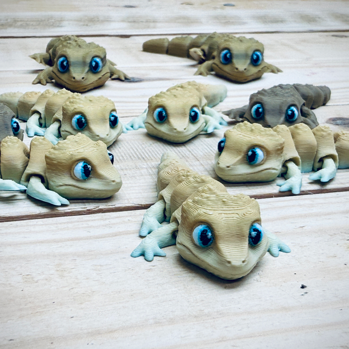 3D Printable Mini Bearded Dragon by ENIQUE3D