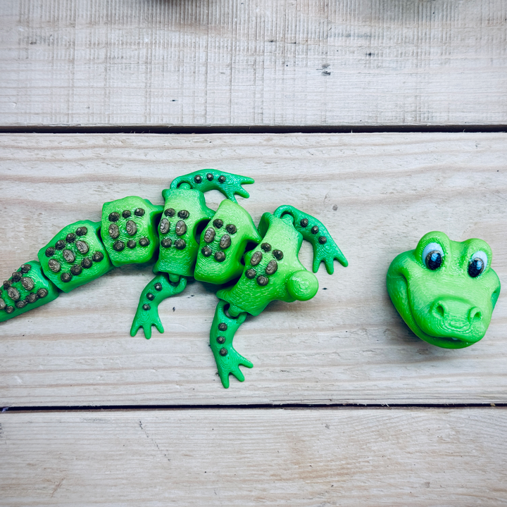 3D Printable Mini Croc by ENIQUE3D