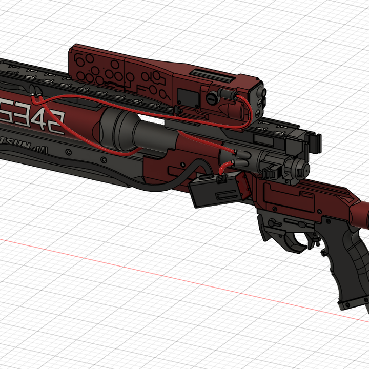 3D Printable Yasha - Iconic Tsunami Ashura Variant from Cyberpunk 2077 ...